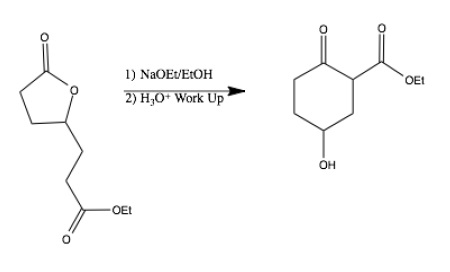 Draw a reasonable curly arrow mechanism for the following reaction ...