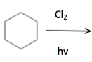 mono-chlorination Draw ALL possible mono-chlorination products. Be sure ...