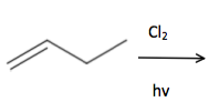 mono-chlorination Draw ALL possible mono-chlorination products. Be sure ...