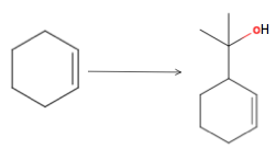 1. Propose a reasonable synthesis of the cyclohexene derivate below. 2 ...