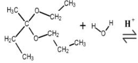 Draw the products of the complete hydrolysis of an acetal. Draw all ...