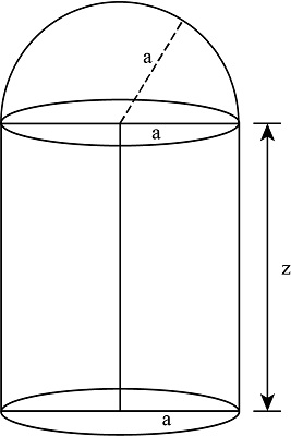 A metal storage tank with volume V is to be constructed in the shape of ...
