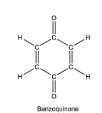 Convert the Benzoquinone structures into skeletal drawings | Homework ...