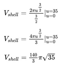 A cylindrical drill with radius 2 is used to bore a hole throught the ...