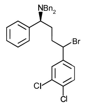Identify the structure of compound F used in the Friedel-Crafts ring ...