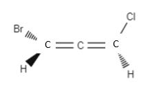 Explain why this molecule is chiral. | Homework.Study.com