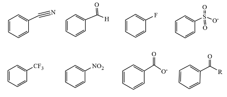 Fifteen different monosubstituted benzenes are represented below. How ...
