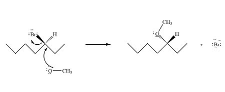 The major product of the synthesis, 3-methoxyheptane, is produced by an ...