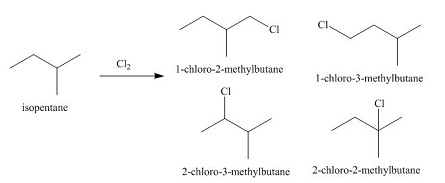 Compound A has a molecular formula of C_5H_12 and undergoes ...