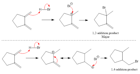 Draw the complete mechanism (i.,e., curved arrows, side products, etc ...