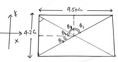 1. A rectangular loop with dimensions 4.20 cm by 9.50 cm carries ...