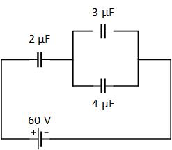 Determine the energy stored in each capacitor at max charge. | Homework ...