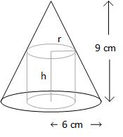 Find the dimensions (radius and height) of the cylinder of maximum ...
