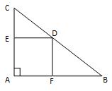 Points F, E, and D are on the sides AB, AC, and BC, respectively, of ...