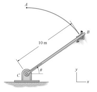 A man having a mass of 80 kg sits in the chair which is pin-connected ...