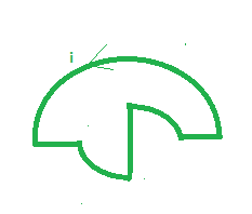 The figure below shows a closed loop with current i = 4.11 A. The loop ...