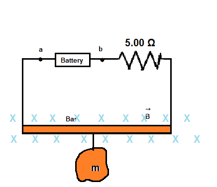 The circuit shown in the figure below is used to make a magnetic ...