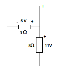 Consider the junction in the figure below. What is the current in the ...