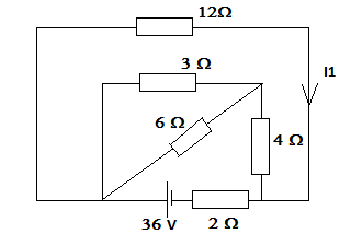 Find the equivalent resistance for the current shown below and find the ...