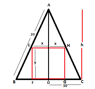 Find the dimensions of the rectangle of largest area that can be ...