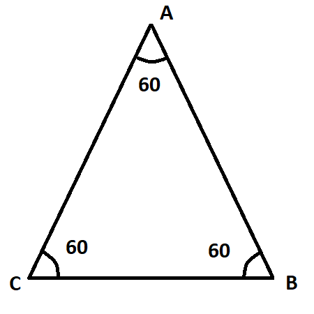 What is the minimum number of degrees that an equilateral triangle can ...