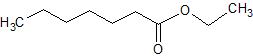 Draw the ester formed by the reaction of heptanoic acid and ethanol ...