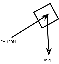 To push a 25 kg crate up a 27deg incline, a worker exerts a force of ...