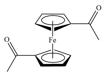How many possible isomers could expect for diacetylferrocene? Calculate ...