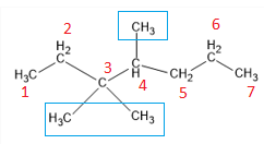 A) Draw the structure for the molecule that fits the following ...