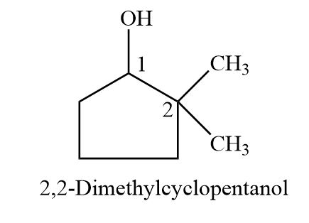 Draw the following structures. A) 2-chloro-3-ethylhexanal B) 2, 2 ...
