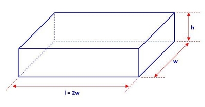A rectangular storage container with an open top is to have a volume of ...