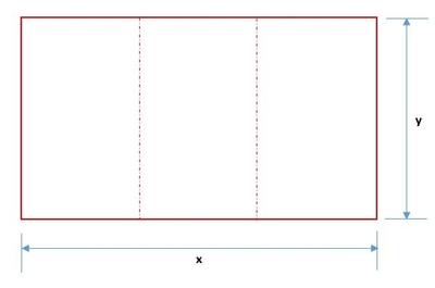 You are designing a rectangular enclosure with 3 rectangular interior ...
