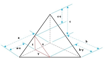 Find the volume of the wedge in the figure below by integrating the ...