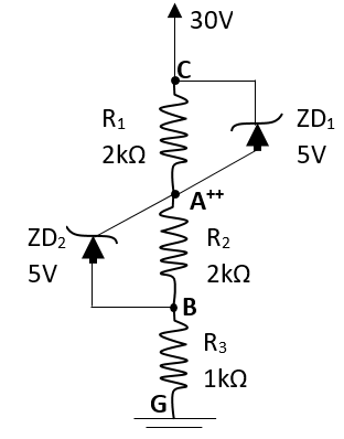 In the circuit diagram that's shown in the figure above, what is the ...