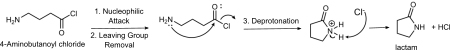 Compound D is a cyclic amide that can be prepared as shown. Name and ...