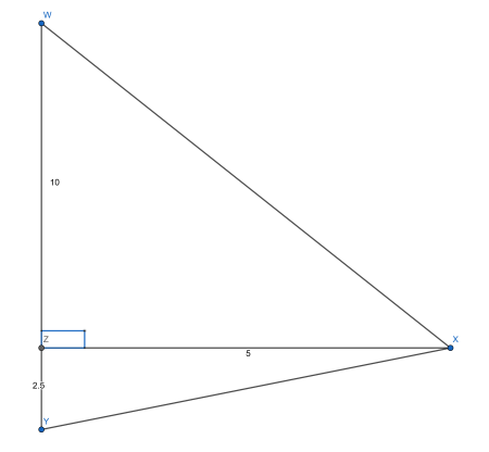 Which of the following best completes the proof showing that WXZ ~ XYZ ...