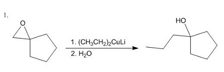 1. Draw the major organic product of the following reaction. 2. Draw ...