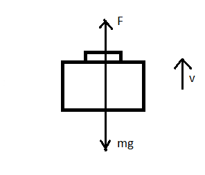 A physics professor lifts her 9.0-kg briefcase at constant speed with ...