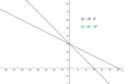 Price elasticity of Demand (nP) Point Price Elasticity: Application ...
