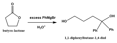 What product would you expect to obtain on treatment of the cyclic ...