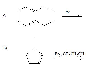 Predict the product(s) of each of the following reactions and its ...