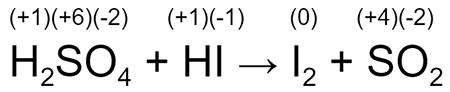 Balance the following oxidation-reduction reaction using either the ...