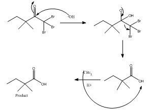 Draw out the mechanisms and arrows. | Homework.Study.com