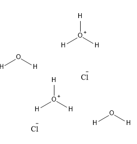 Hydrogen Chloride Molecule Diagram