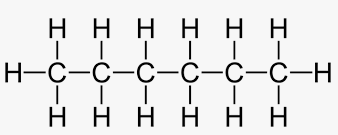 How many primary carbon atoms does hexane have? | Homework.Study.com