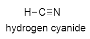 What is the H-C-N bond angle in hydrogen cyanide, HCN? | Homework.Study.com