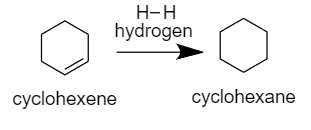 Give the name of the product from the complete hydrogenation of ...