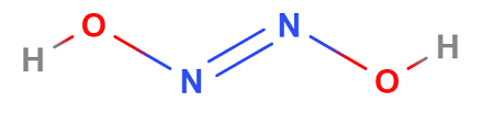The hyponitrite ion, exists in solid compounds as the trans isomer ...