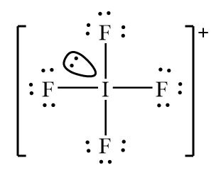 Determine the molecular shape of the following species. IF_4 ...