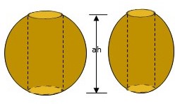 Suppose you make napkin rings by drilling holes with different ...